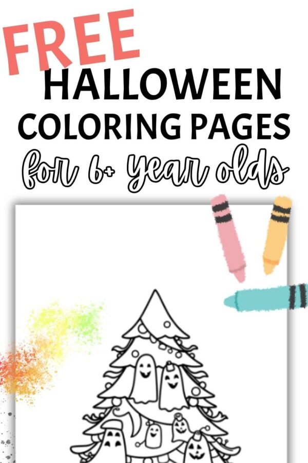 Free Halloween Coloring Pages for Kids - 6 to 8 Year Olds | Yunik ...